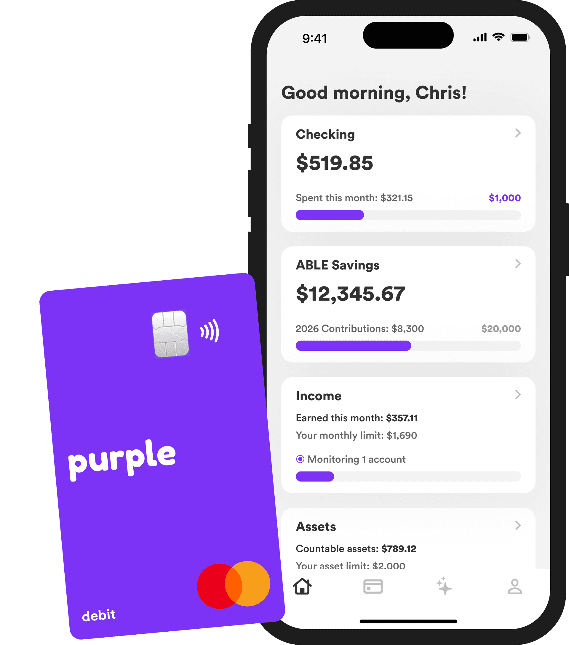 Purple Checking Account for SSI & SSDI Recipients | Purple
